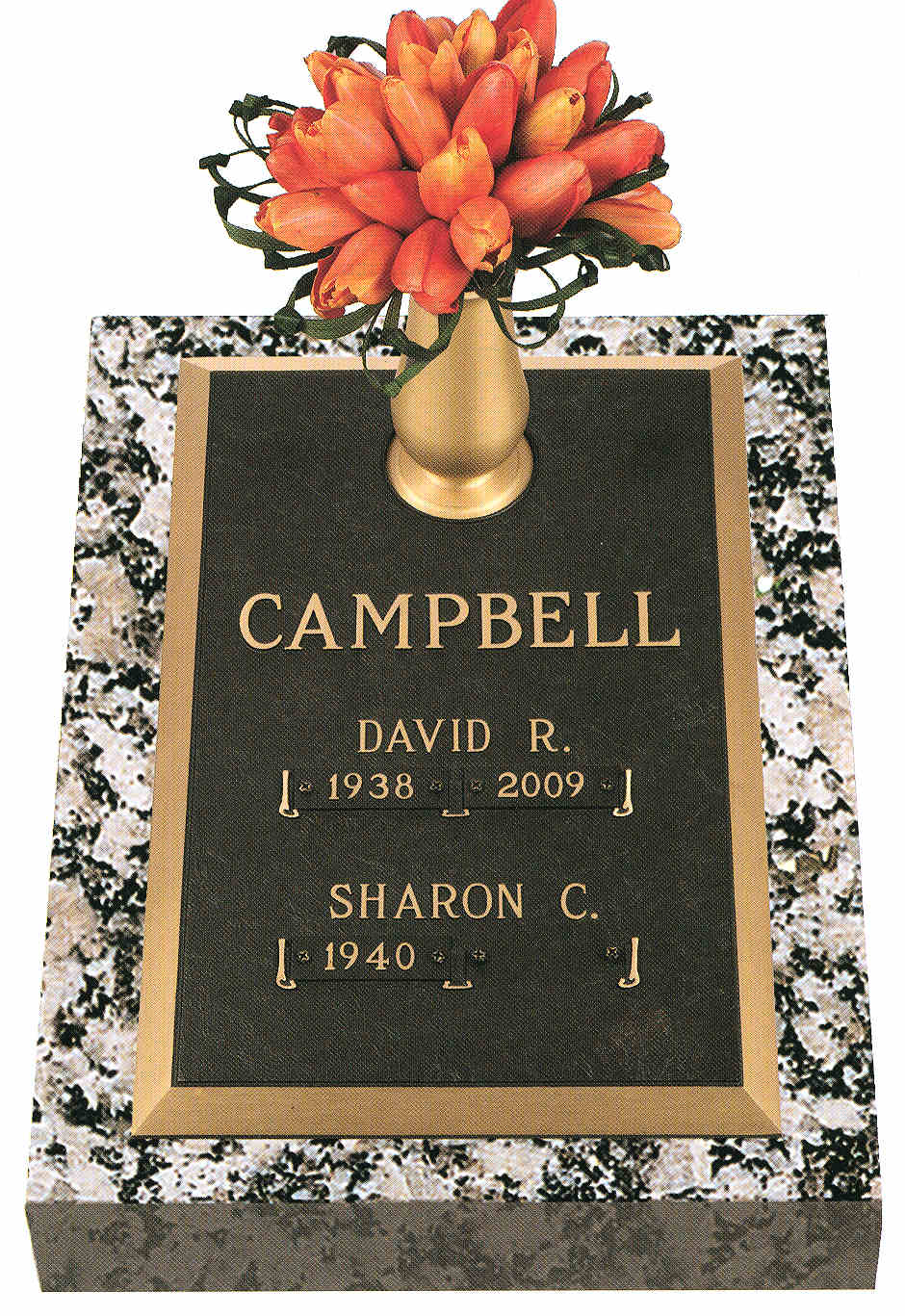 Double Interment Grave Marker Designs, cemetery monument marker