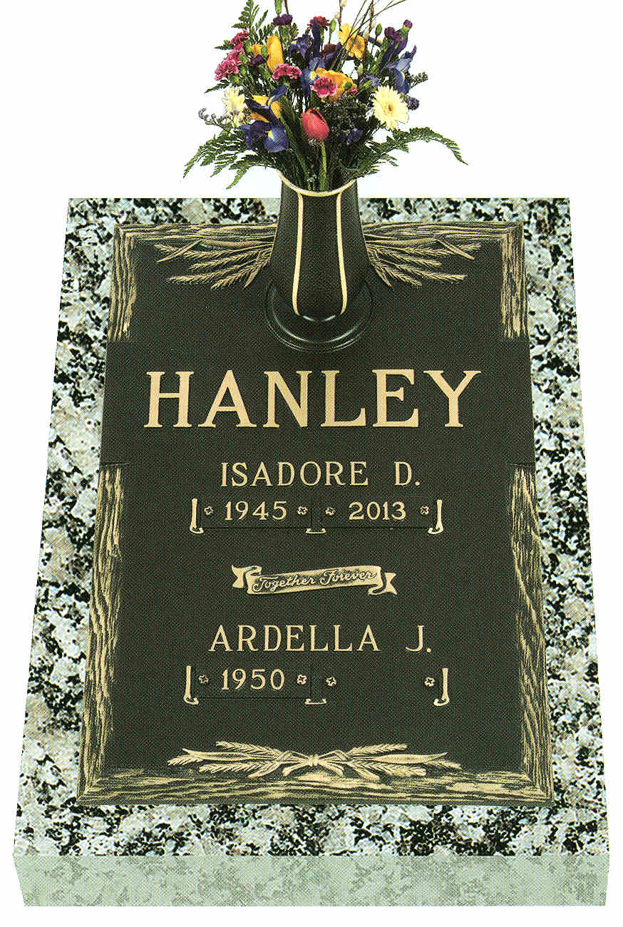 Double Interment Grave Marker Designs, cemetery monument marker